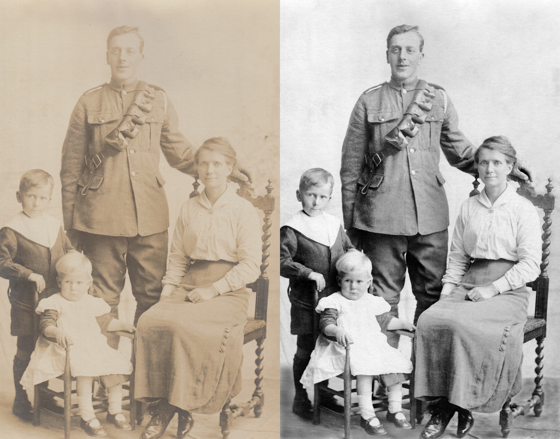 Photo Restoration Examples | Enhanced Imaging | Examples Gallery